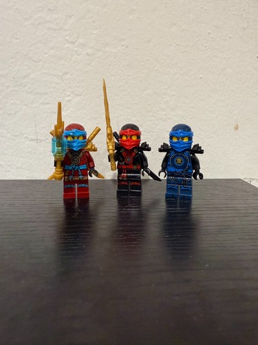 LEGO Ninjago Lot of 4 Deepstone Armor Minifigs NYA, Kai, Jay 70737 | eBay