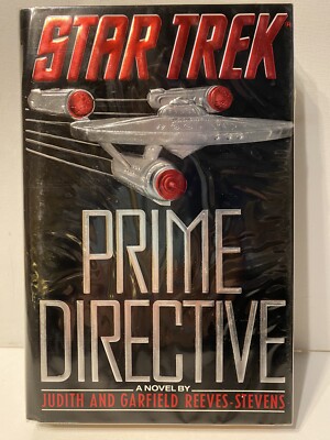 Star Trek Prime Directive Vintage Hardcover By Judith Reeves-Stevens ...