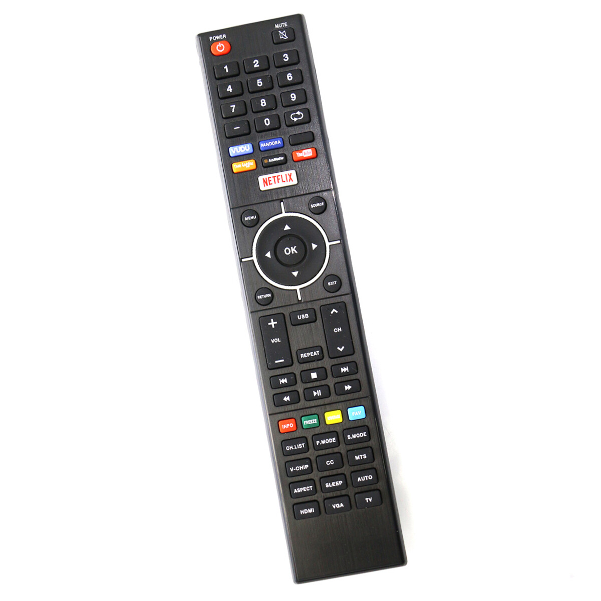 New Replace Remote Control for Element TV ELST4017 ELSJ5517 E4SFC5017 ...