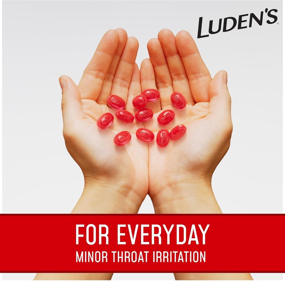 Ludens Throat Drops, Wild Cherry, 90 Drops 90 Count (Pack of 1) Cough ...
