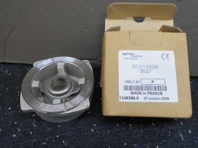 SPIRAX SARCO DCV3 DN32 DISC VALVE CHECK 1346365-0 | eBay