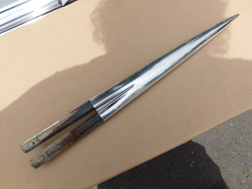 1958 CHEVROLET IMPALA REAR QUARTER TRIM GM MOLDING NICE | eBay