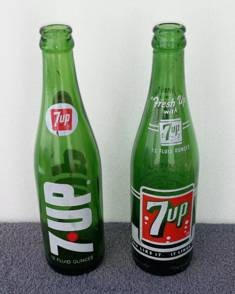 7up Glass Bottle