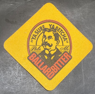 YA SURE YOU BETCHA RED HOOK SEATTLE WASHINGTON 3.5 INCH SQUARE BEER ...