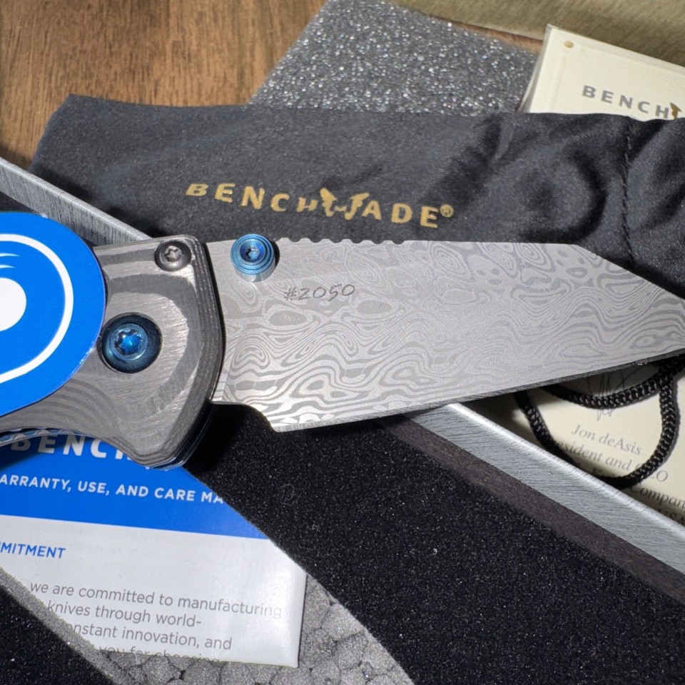 BENCHMADE 290-241 GOLD CLASS #2050 DAMASTEEL **** NIB **** | eBay