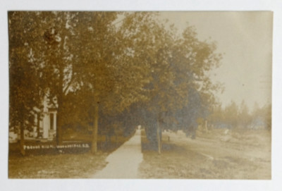 Peanut Hill Woonsocket SD c1910s Real Photo Postcard RPPC Sidewalk ...