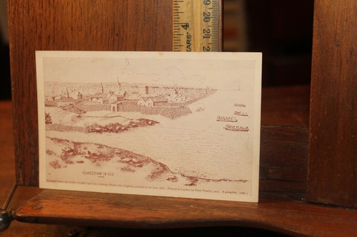 Vintage Postcard Jamestown in 1622 | eBay