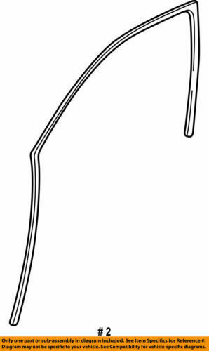 OEM BMW X5 E53 X5 3.0D 3.0I 4.4I 4.6IS FRONT LEFT WINDOW GUIDE ...