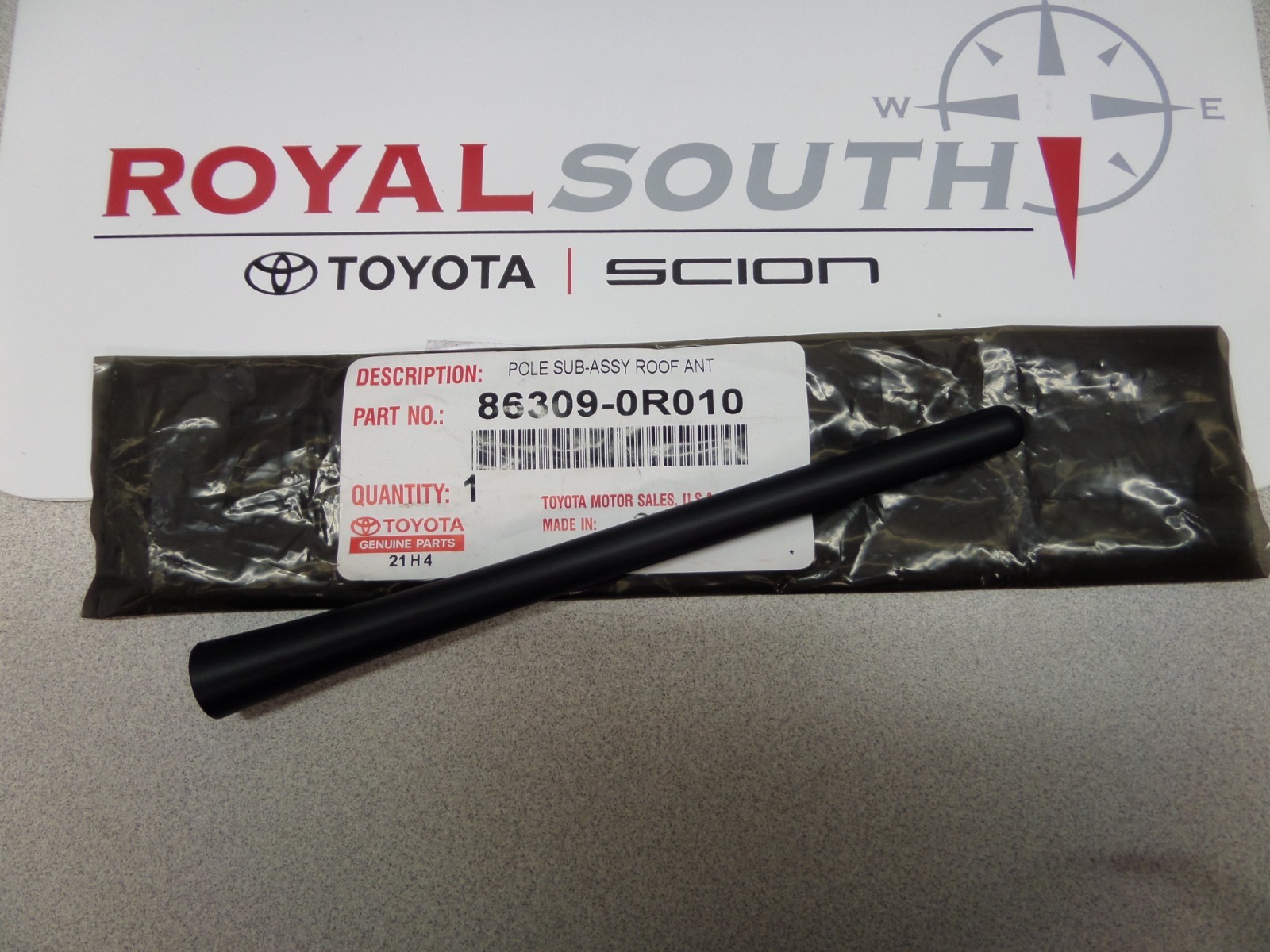 Toyota Rav4 Scion TC XA Roof Antenna Genuine OEM 86309-0r010 for sale ...