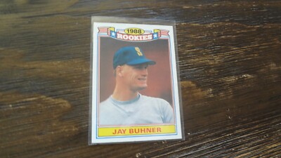 1989 TOPPS 1988 ROOKIE # 5 OF 22 JAY BUHNER BASEBALL CARD | eBay