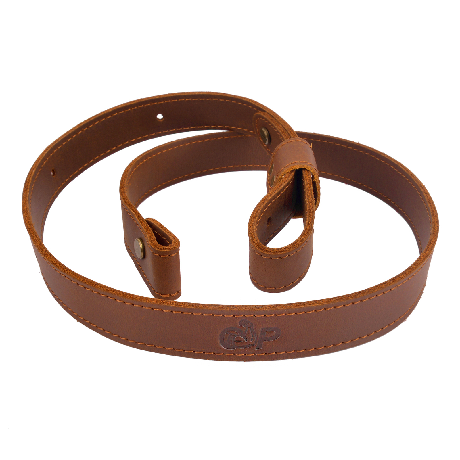 Buffalo Leather Rifle Sling Shotgun Sling / Brown_Adjust Handmade_1 ...