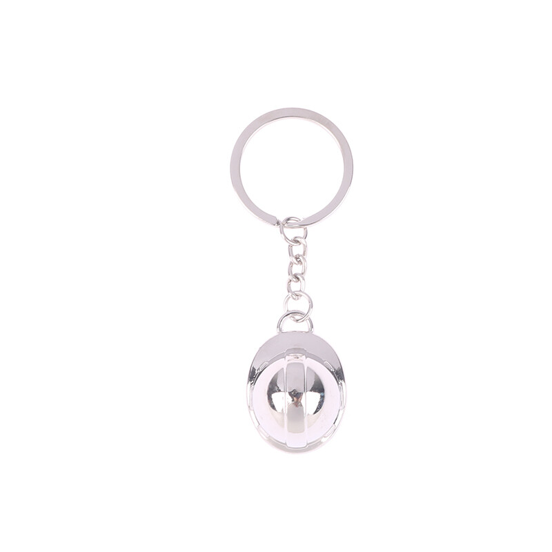 Mini Hard Hat Keychain 3D Helmet Practical Gift Pendant Safety ...