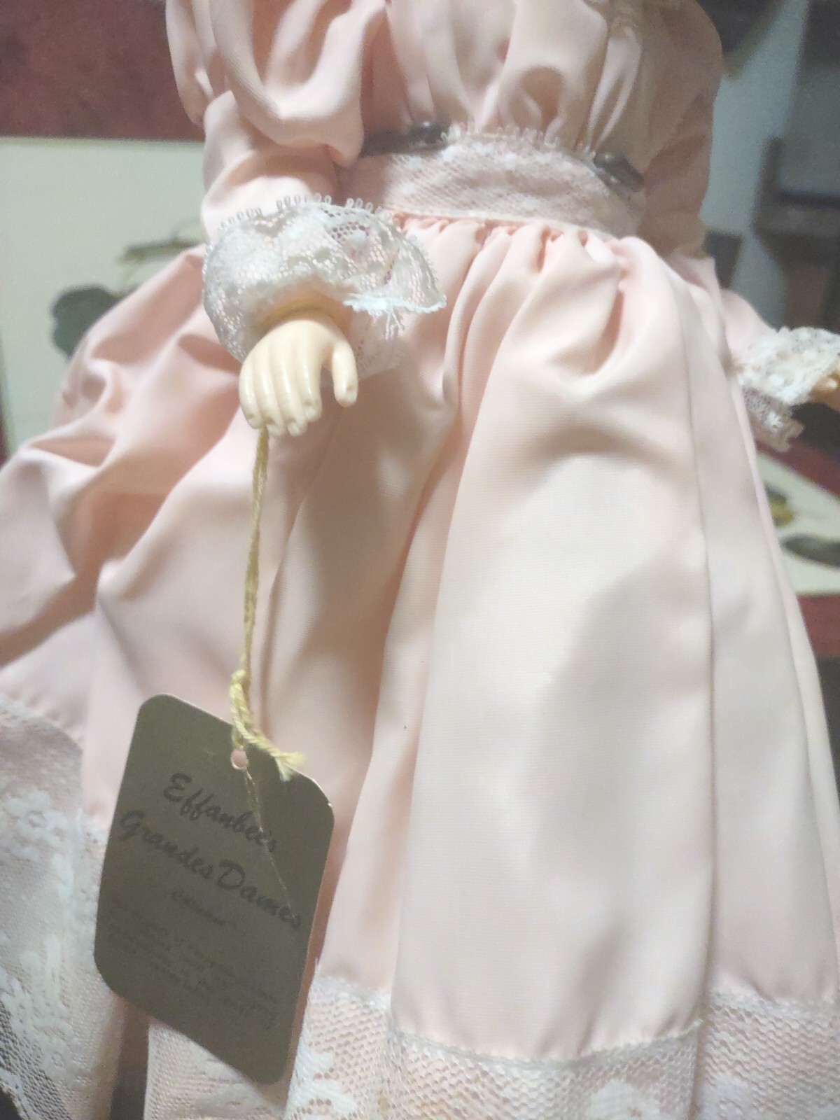 Vintage Effanbee 15" Vinyl Doll, Chantilly Doll 1556, Grande Dames, No ...
