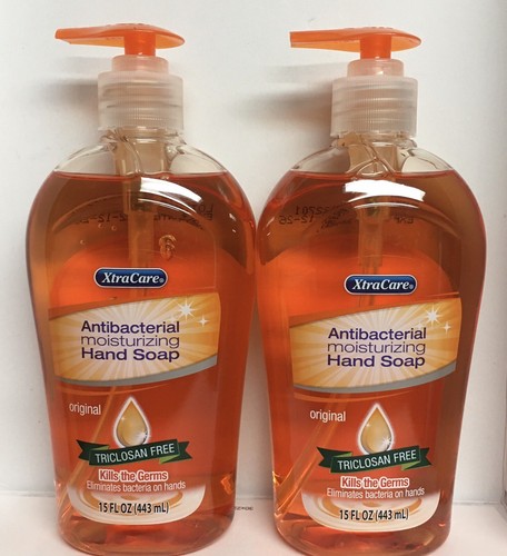 2 Bottles XtraCare Original ~ Moisturizing Hand Soap 15 fl oz (443 ml ...