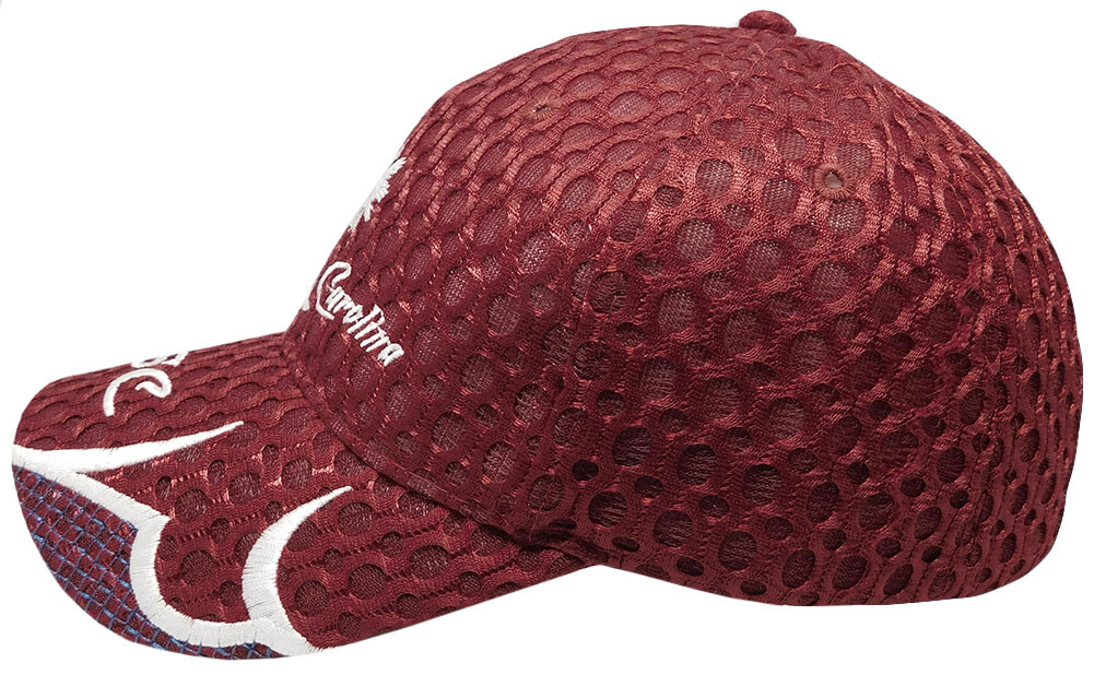 South Carolina SC State "SC" On Bill Mesh TRUCKER Red Embroidered Cap ...