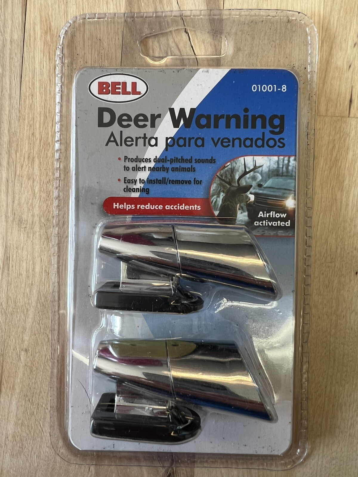 BELL ULTRASONIC CAR DEER WARNING WHISTLE CHROME. 2 COUNT 76027010018 | eBay