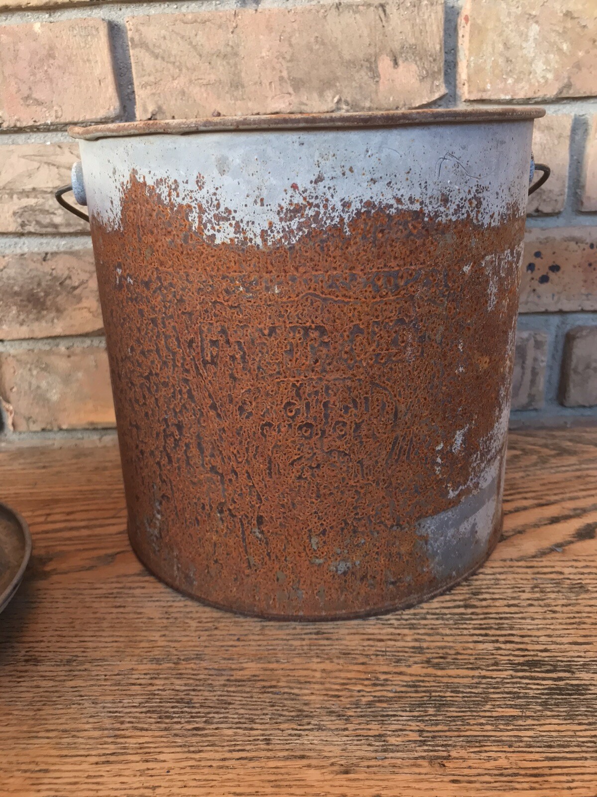 Vintage Rusty Falls City Anglers Choice Minnow Bucket | eBay