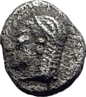 KEBREN in TROAS 5thCenBC Authentic Ancient Silver Greek Obol Coin RAM ...