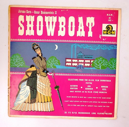 ⭐ SHOWBOAT⭐ Selections From The MGM Film - Vintage LP Album Record MGM ...