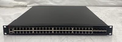 Brocade ICX 7250 48-Port PoE 8x1/10 GbE Ethernet Switch (ICX7250-48P ...