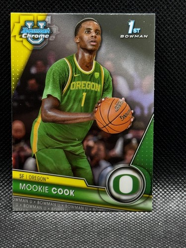 Mookie Cook Bowman Chrome University #67 1st Oregon Ducks | eBay