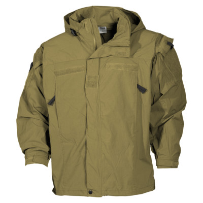 MFH US Soft Shell Jacket Level 5 Patrol Waterproof Windproof Outdoor ...