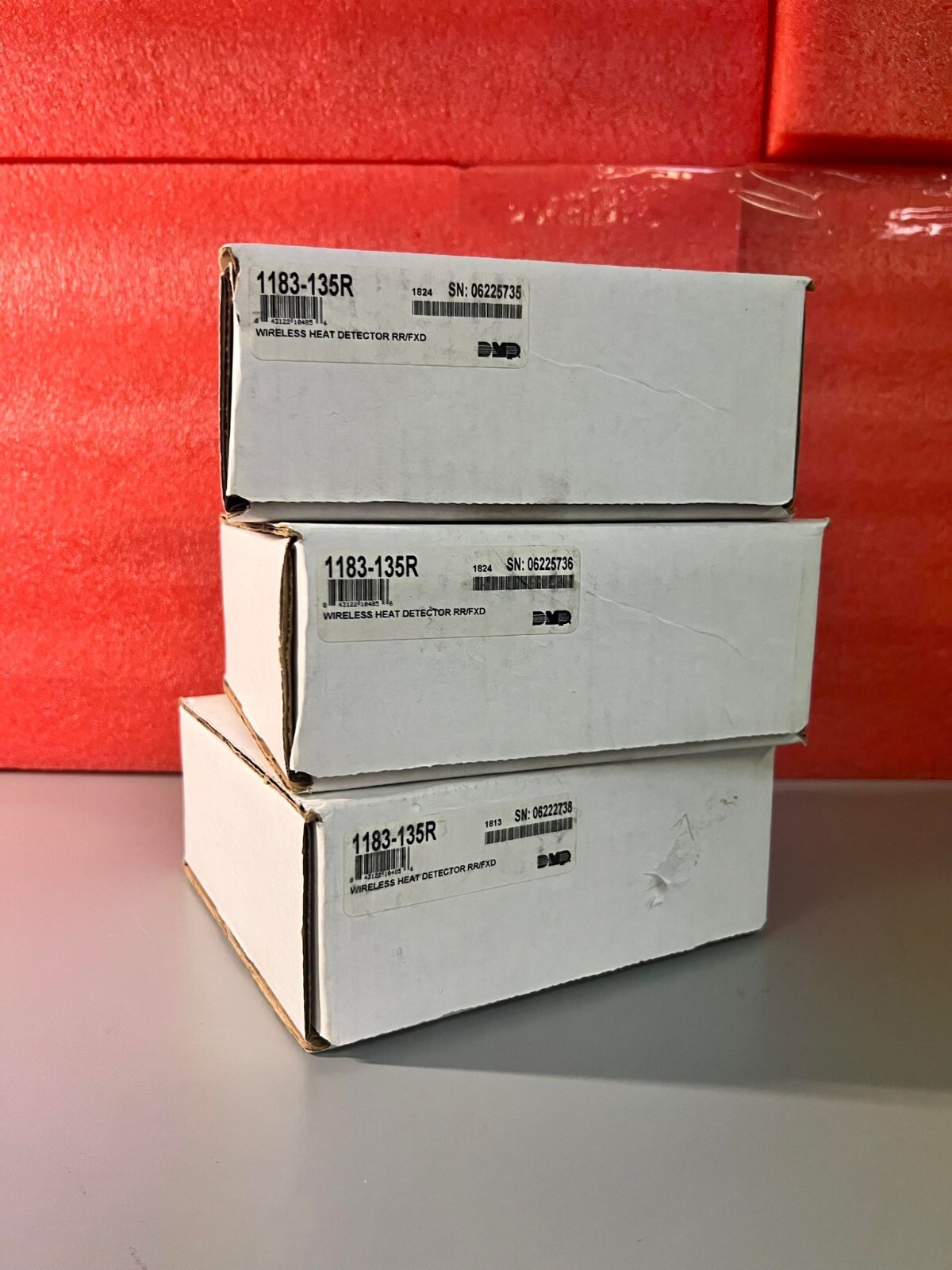 DMP 1183-135R RR/FXD Wireless Heat Detector. for sale online | eBay