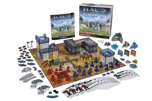Halo Flashpoint Tactical Miniatures Game Spartan Edition | eBay