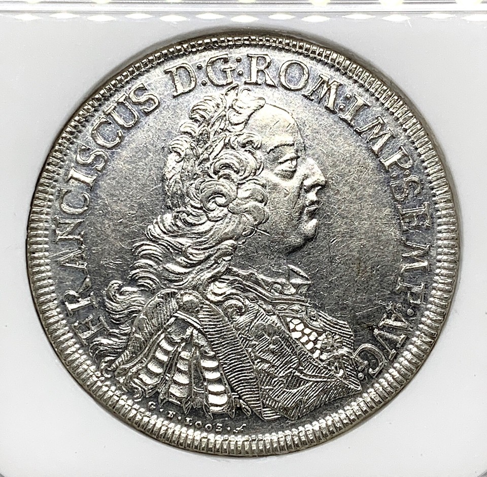 German States Regensburg 1759 Taler Coin Thaler NGC MS 60 VZ/F.STG UNC ...