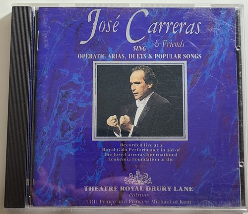 Jose Carreras and Friends Sing Operatic Arias Duets & Popular Songs (CD ...
