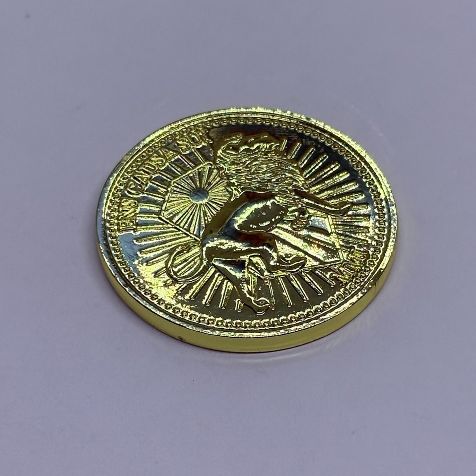 John Wick Continental Gold Coin Memento Alloy Token Cosplay Lion ...