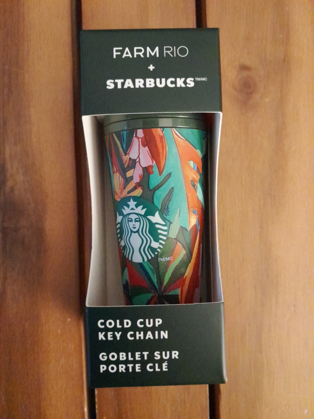 2025 Starbucks Red Brazilian Tropical Farm Rio Cold Cup Keychain New | eBay
