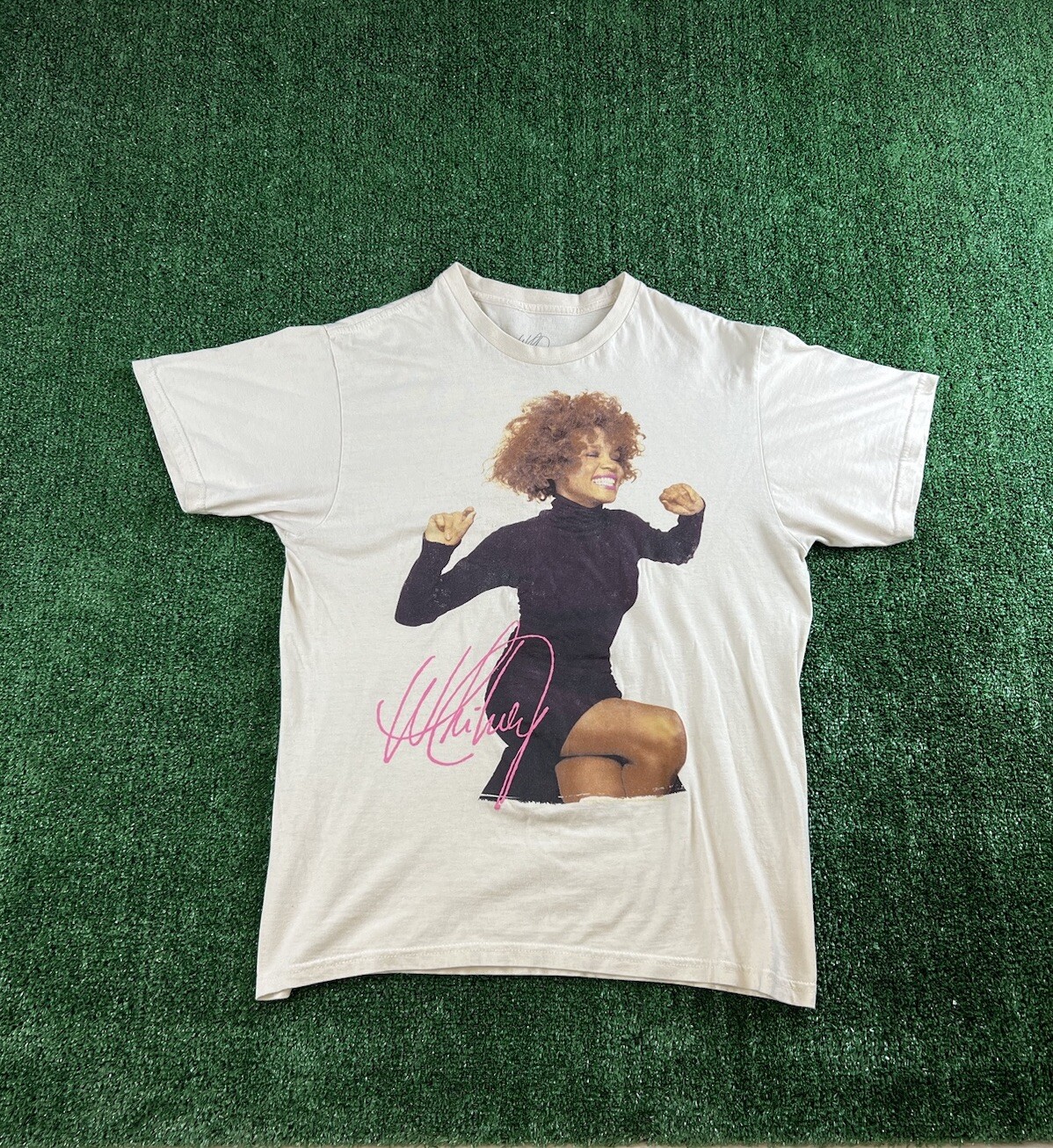 Whitney Houston Big Graphic Official Merchandise Wome… - Gem