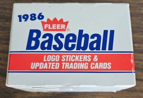 1986 Fleer Traded Baseball Unopened Set Of 132 "Brand New" | eBay
