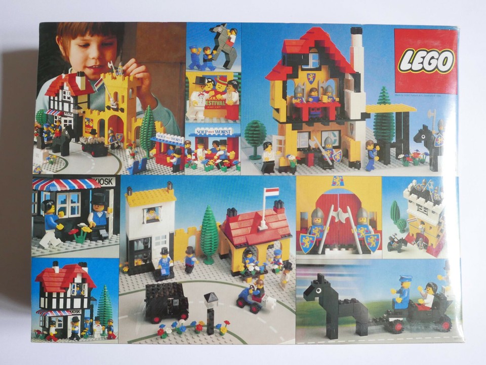 LEGO Legoland 1592 Town Square Castle Scene (Dutch Version) Sealed ...