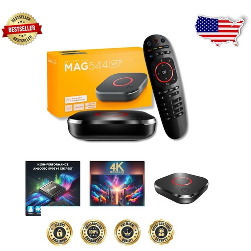 Amlogic S905Y4 4K TV Box - Fast Streaming and Immersive Dolby Digital ...