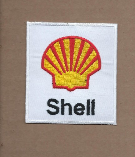 NEW 3 X 3 1/4 INCH SHELL GASOLINE IRON ON PATCH FREE SHIPPING | eBay