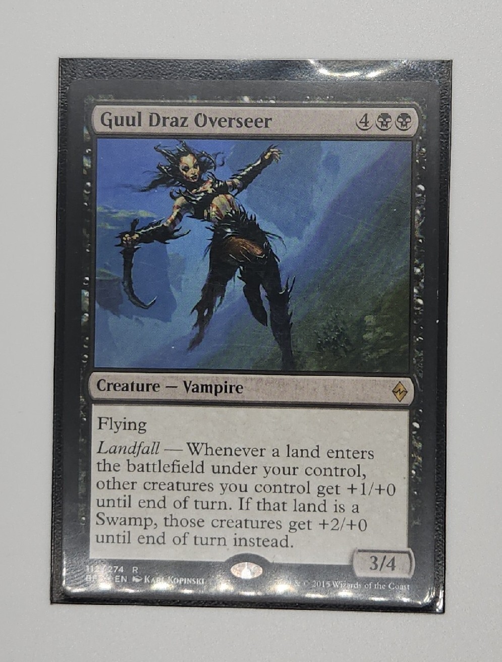 MTG Guul Draz Overseer Battle for Zendikar 112/274 Regular Rare for sale online | eBay