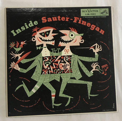 Inside Sauter Finegan: LP Vinyl-LJM-1003-Gatefold-Jim Flora Art Cover ...