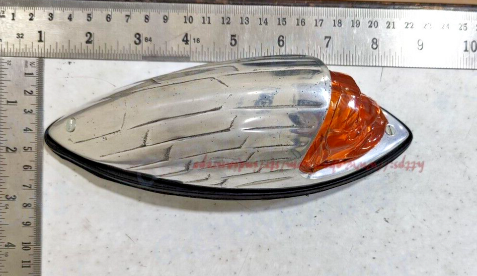 FRONT FENDER LIGHT, Head style ORANGE for INDIAN MOTORCYCLE; Part ...