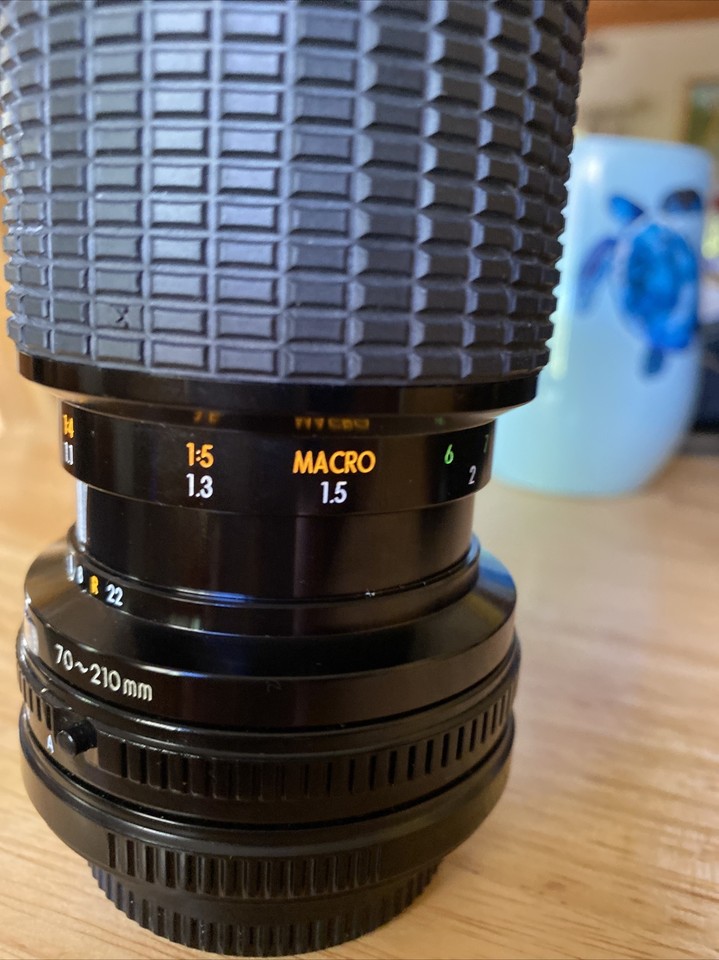 Sigma Zoom-K II 52mm Lens for Canon 1:4.5 f=70~210mm Multi-Coated ...