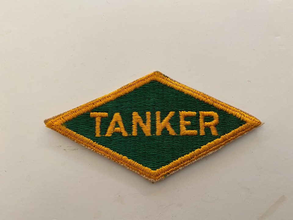pk373 Original US Army 1950s Era Tanker Qualification Patch US Issue ...