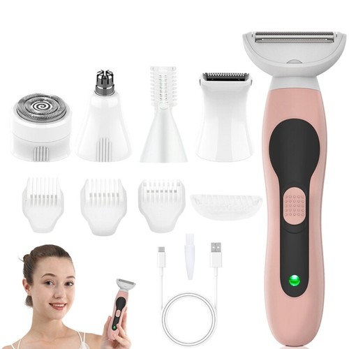 Women Multifunctional Hair Removal Set Rechargeable Portable Hair ...