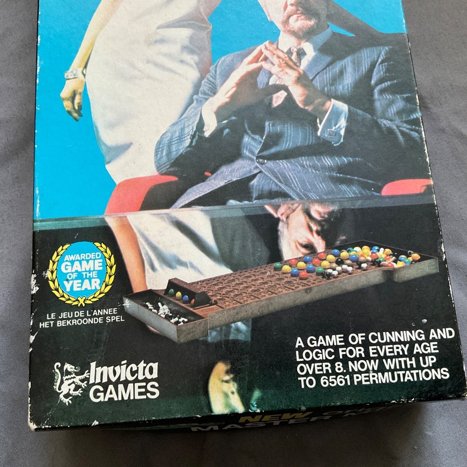 Vintage New! Original Mastermind Game Invicta Games 1978 - Preloved VGC ...