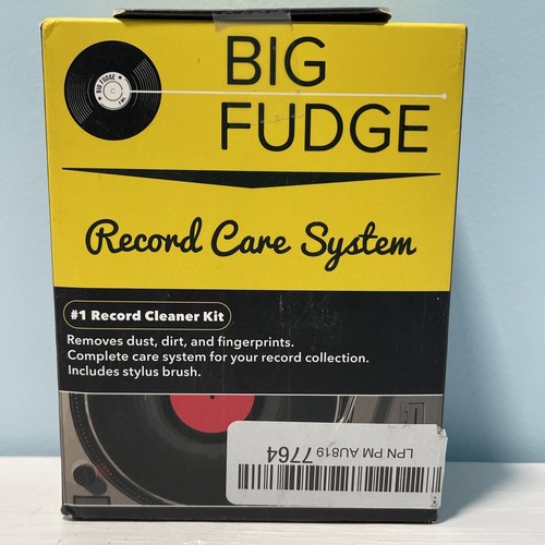 Big Fudge Record (Vinyl) Care System, anti-static / anti-dust | eBay