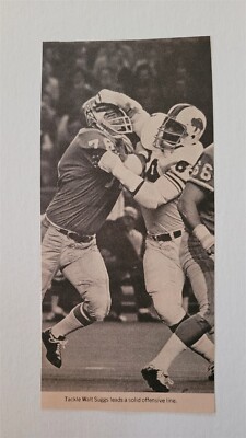 Walt Suggs 1969 TD Football Player Panel | eBay