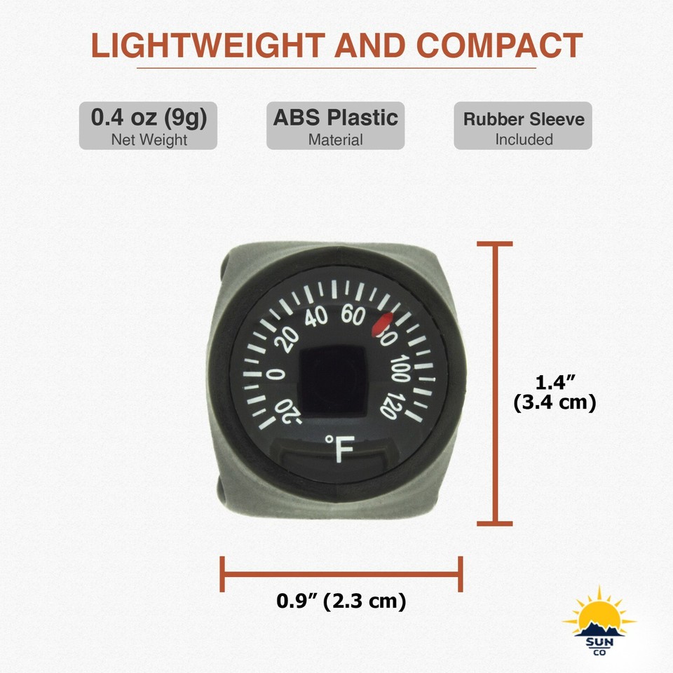 Sun Company Clip-on Bike Thermometer | eBay