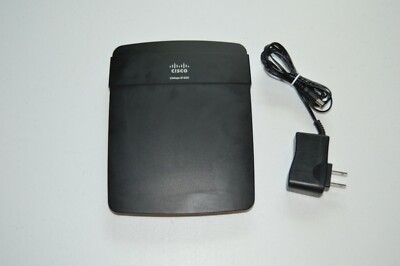 Cisco Linksys E1200 4-Port Gigabit Ethernet Dual-Band Wireless Router ...