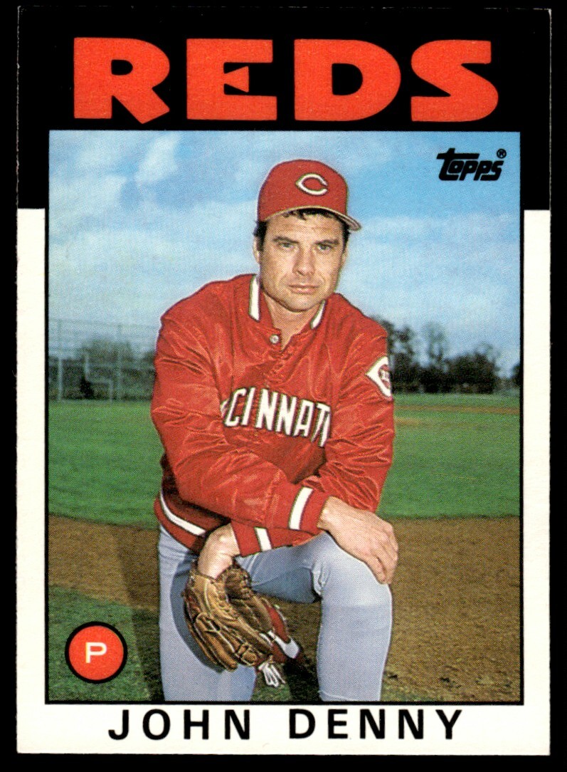 1986 Topps Traded John Denny Cincinnati Reds #32T | eBay