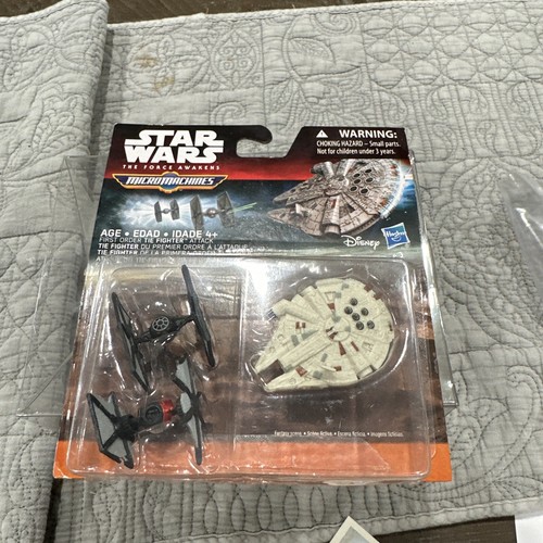Star Wars Force Awakens Micro Machines First Order Tie Fighter Attack M ...